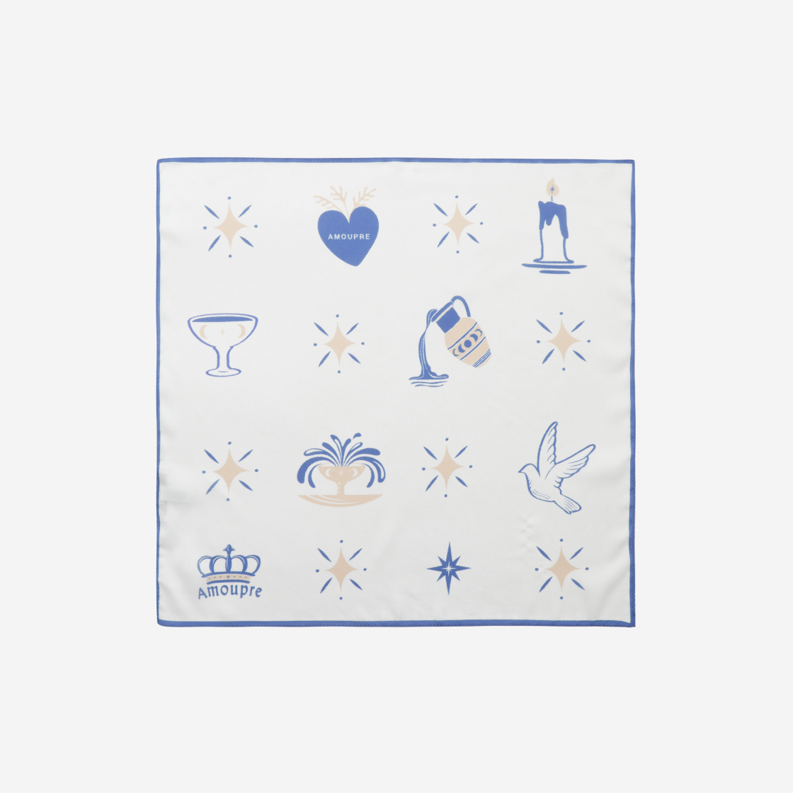 아모프레 타로 반다나 버전 2 블루 | AMOUPRE | KREAM
