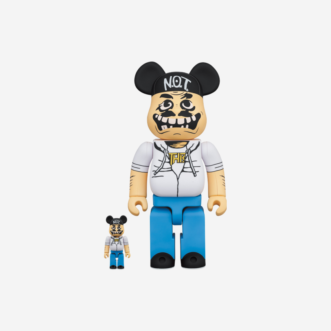 베어브릭 앤스랙스 낫맨 100% & 400% 세트 | Bearbrick | KREAM