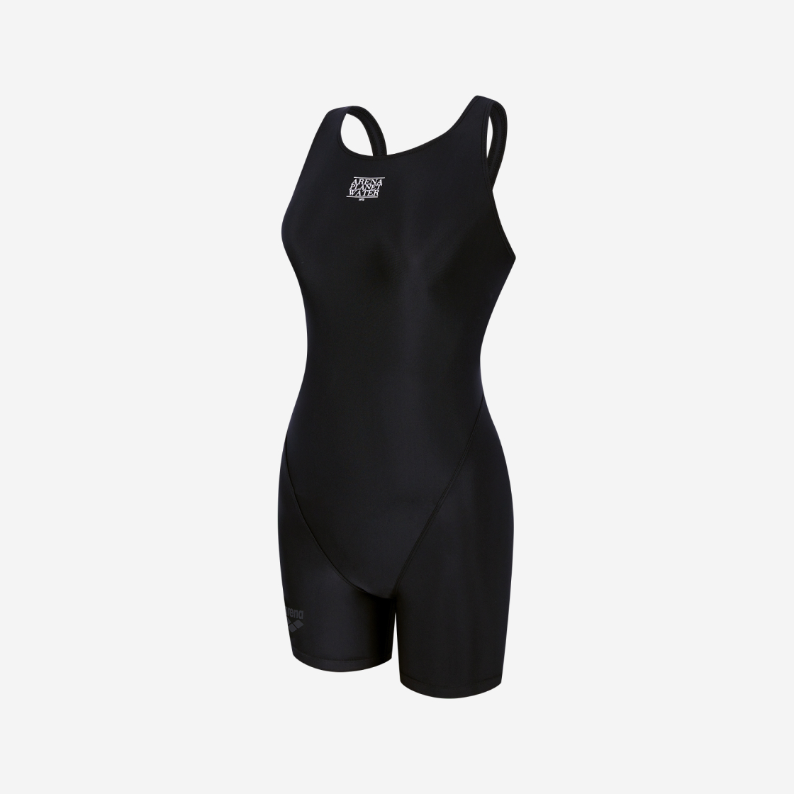 (W) 아레나 리노운 3부 하프 바디 레이서백 블랙 | Arena | KREAM