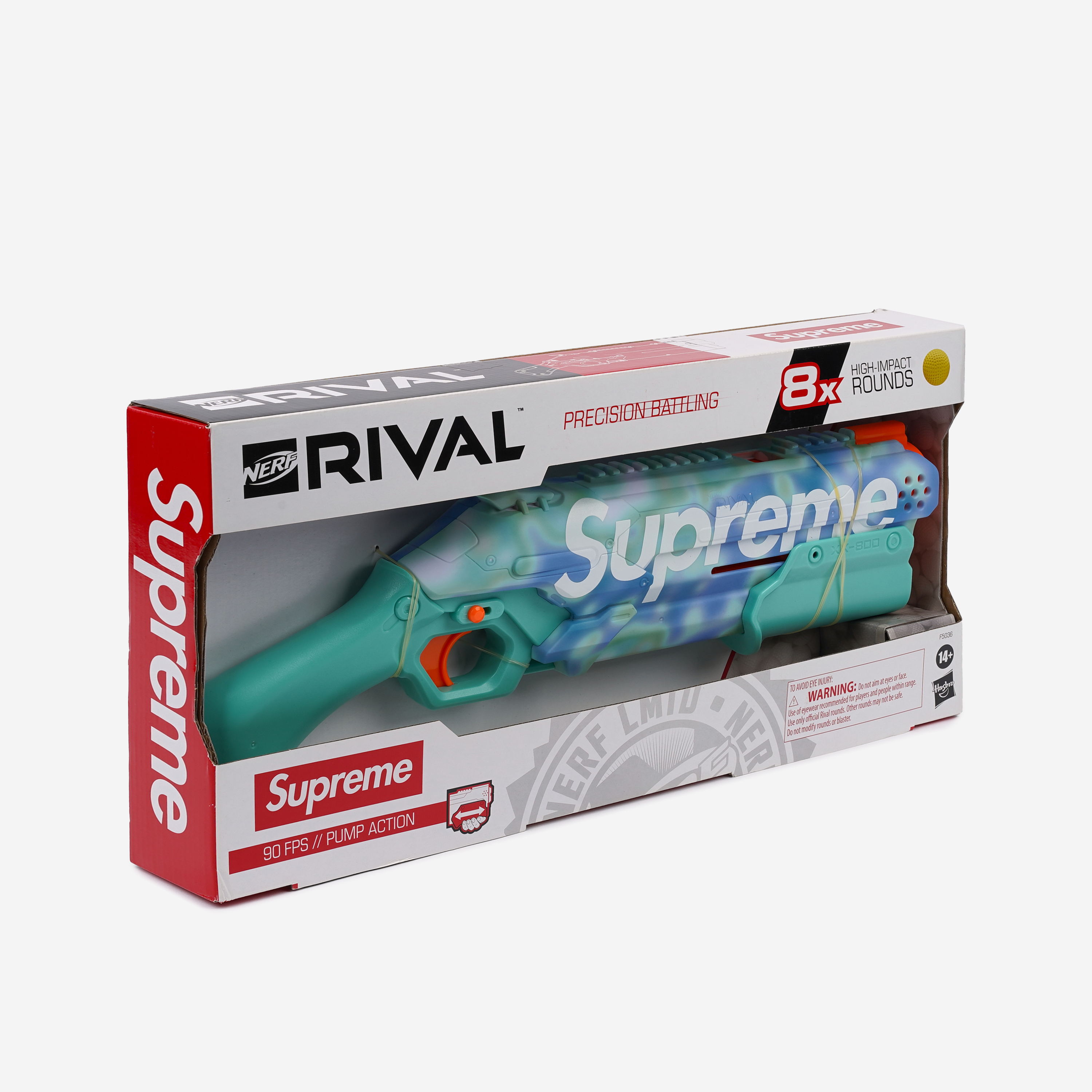 슈프림 x 너프 라이벌 테이크다운 블래스터 블루 - 21SS | KREAM