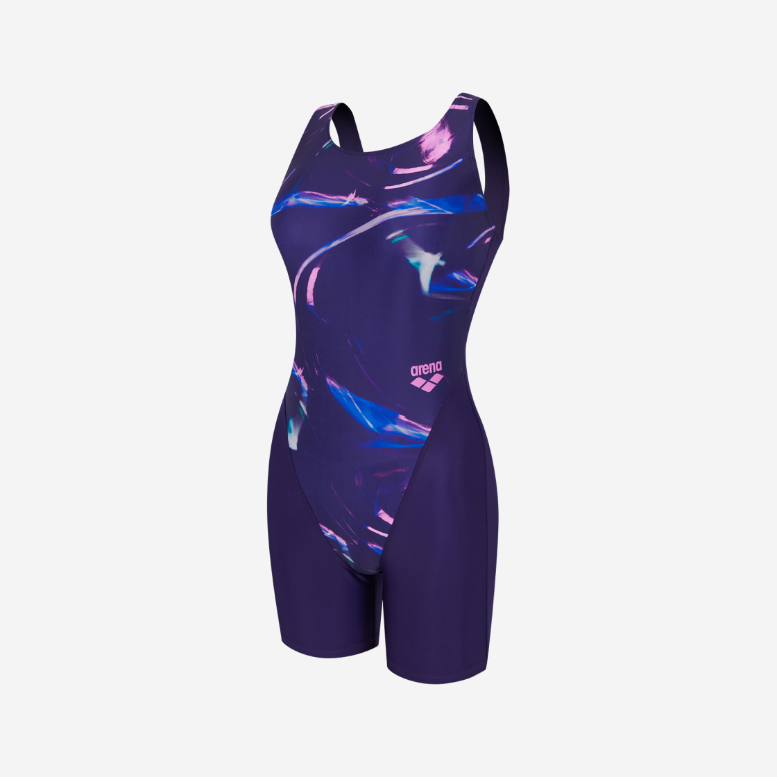 (W) 아레나 와이드 3부 하프 바디 U백 다크 퍼플 | Arena | KREAM