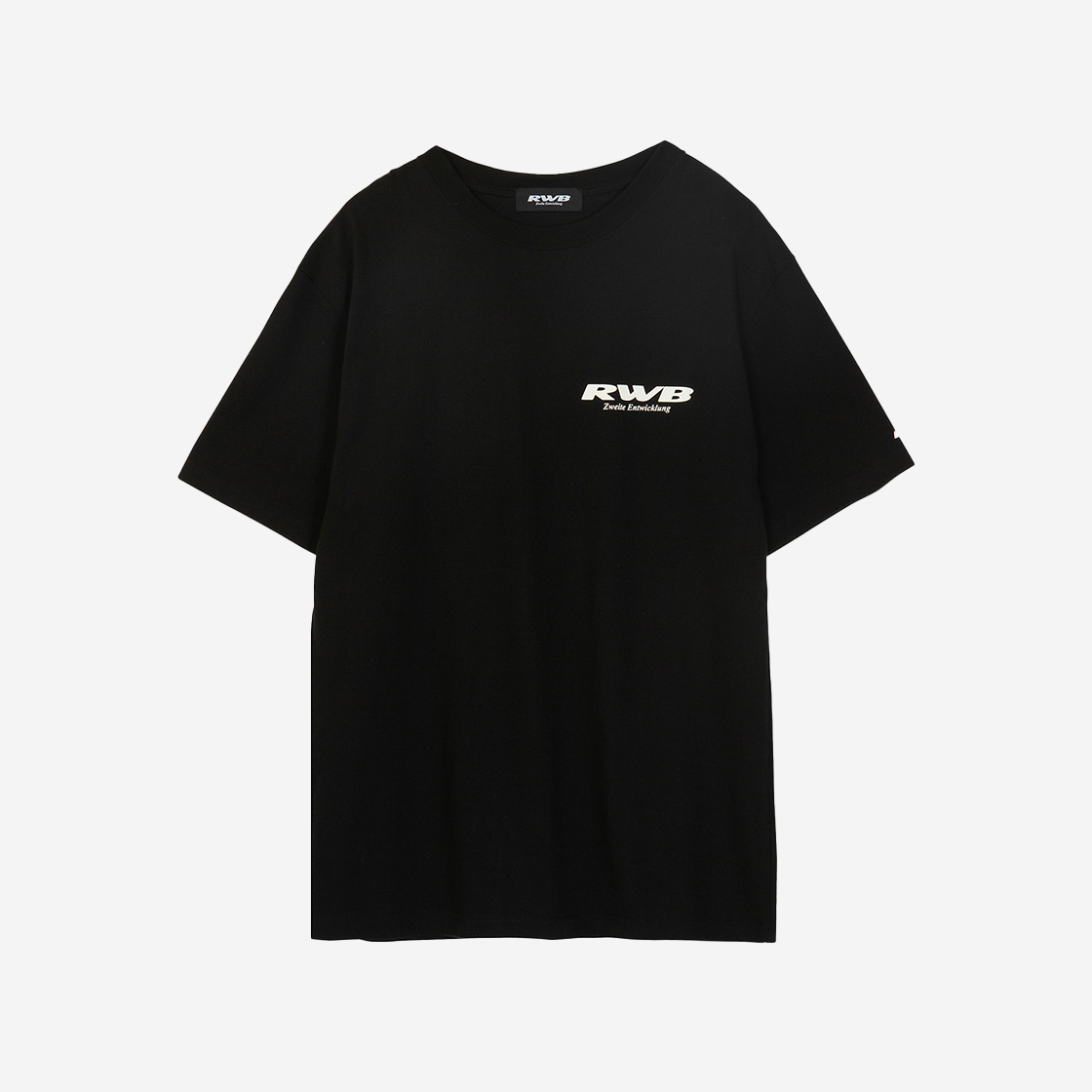 알더블유비 로드 사인 숏슬리브 티셔츠 블랙 | RWB | KREAM
