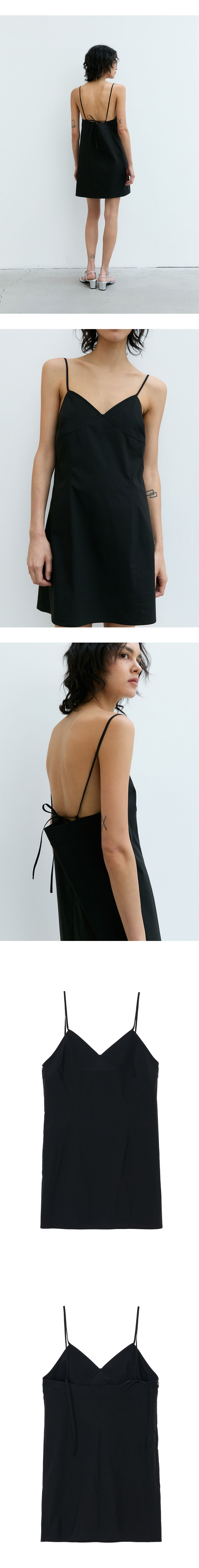 스튜디오테이블 뷔스티에 미니 드레스 블랙 | STUDIOTABLE | KREAM