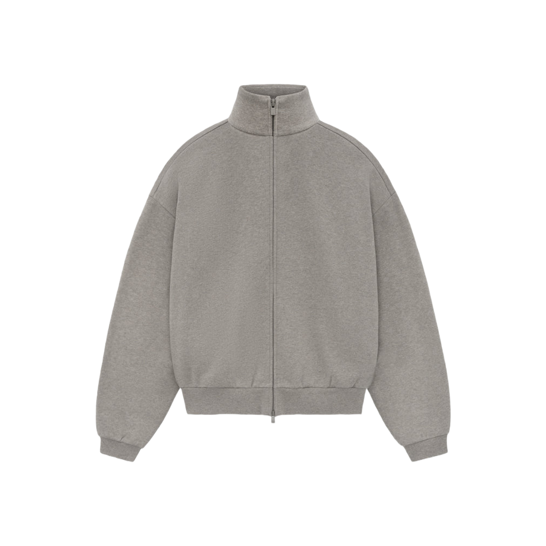 (W) 에센셜 집업 자켓 헤더 그레이 - 24SS | Essentials | KREAM