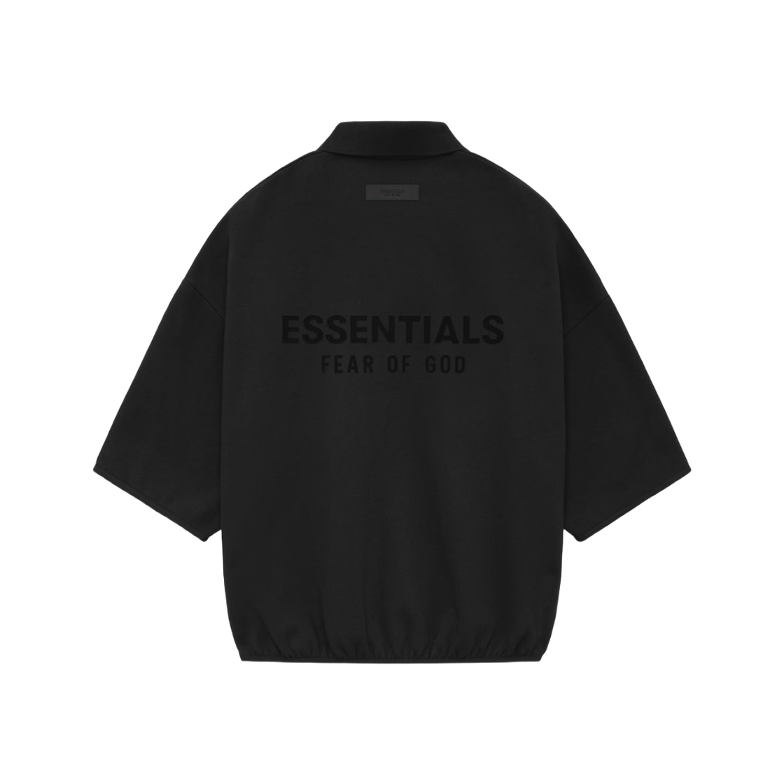 에센셜 3/4 슬리브 폴로 블랙 - 24SS | Essentials | KREAM