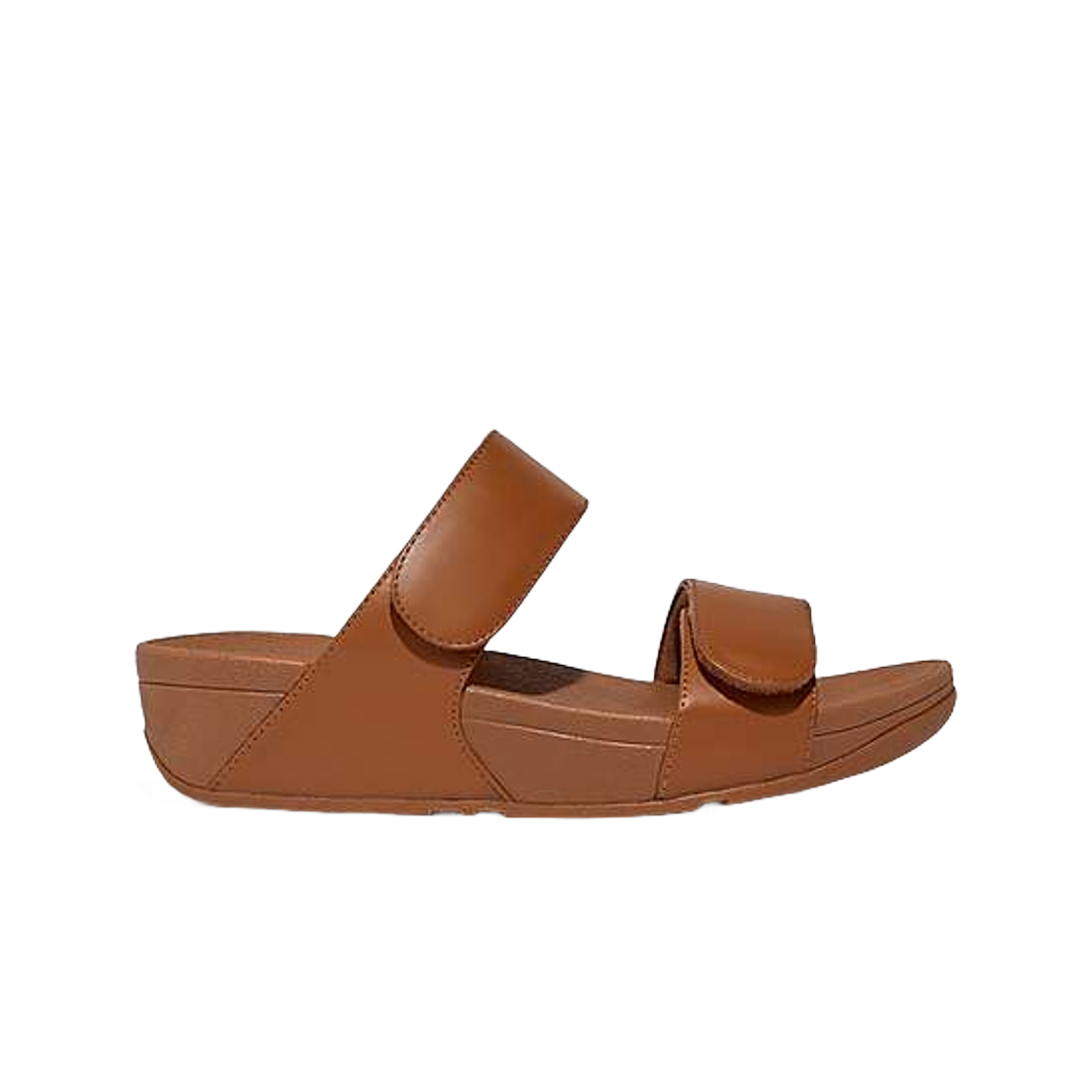 (W) 핏플랍 루루 어드저스터블 레더 슬라이드 라이트 탄 | FITFLOP | KREAM