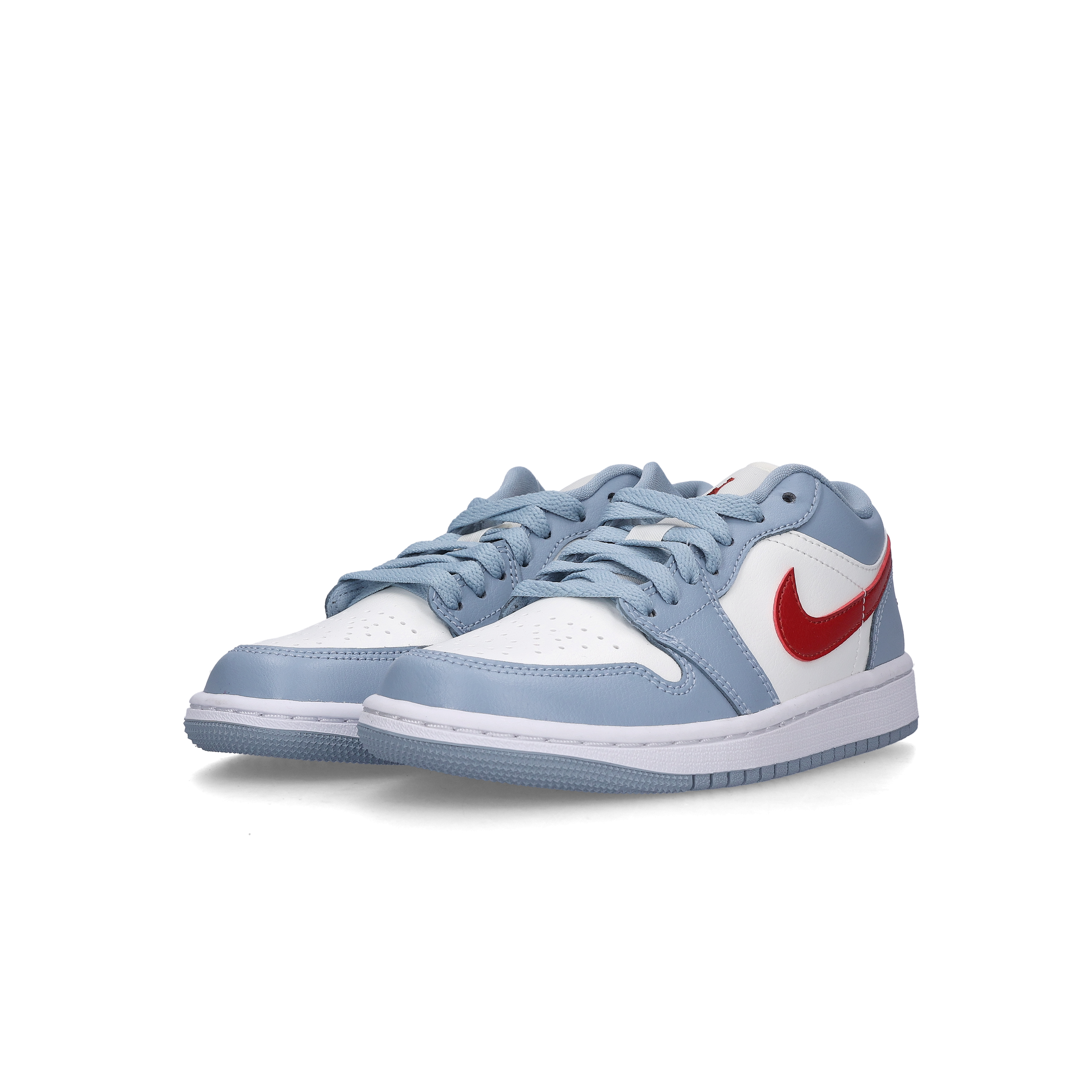 (W) 조던 1 로우 듄 레드 블루 그레이 | KREAM