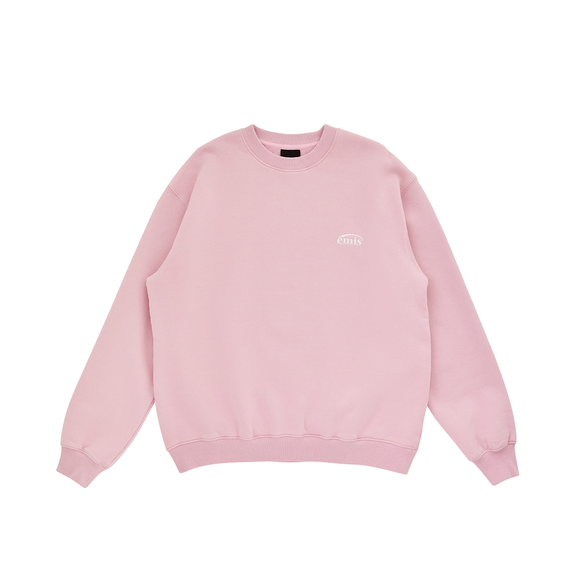 (W) 이미스 에센셜 헤비 스웨트셔츠 핑크 | Emis | KREAM