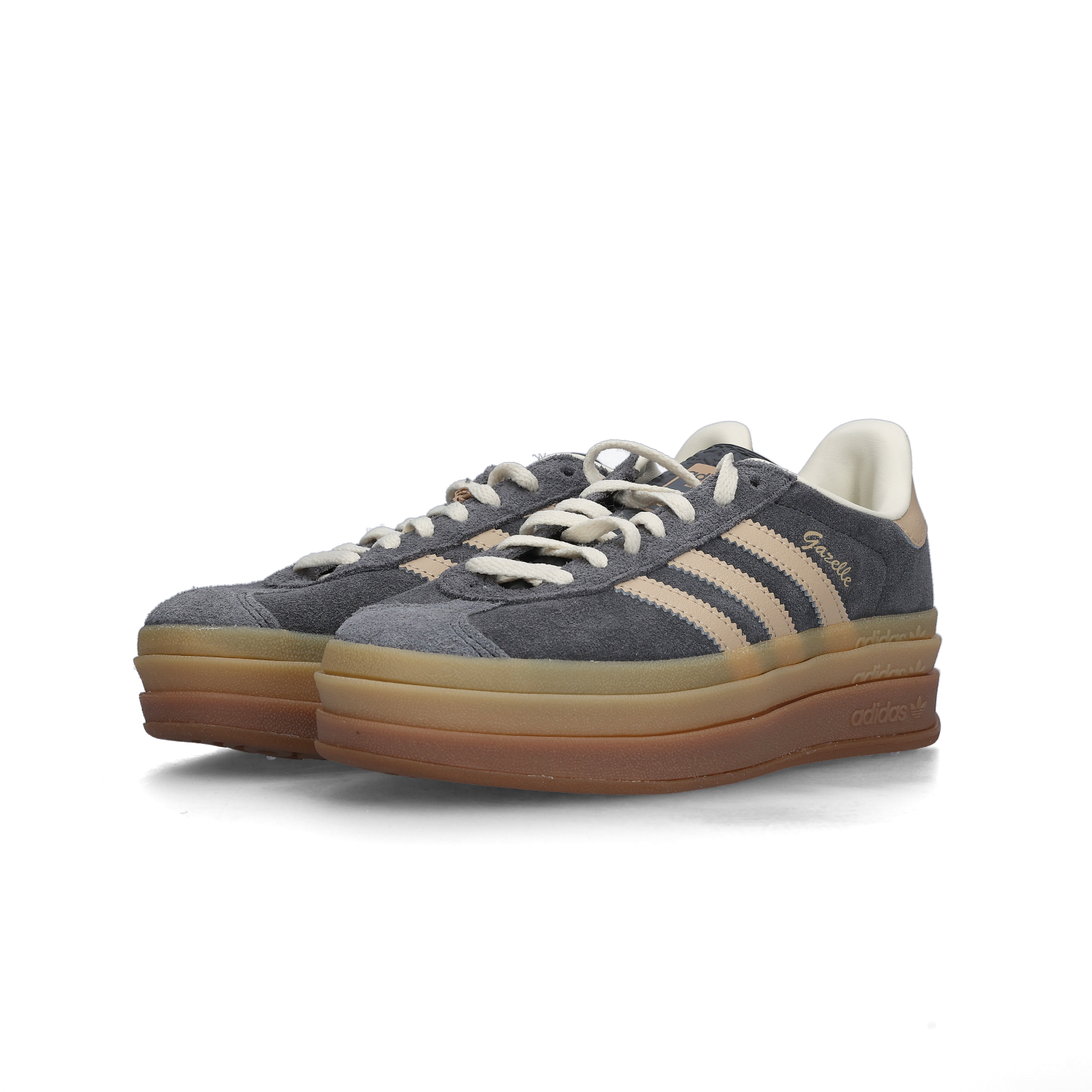 (W) 아디다스 가젤 볼드 그레이 식스 매직 베이지 | KREAM