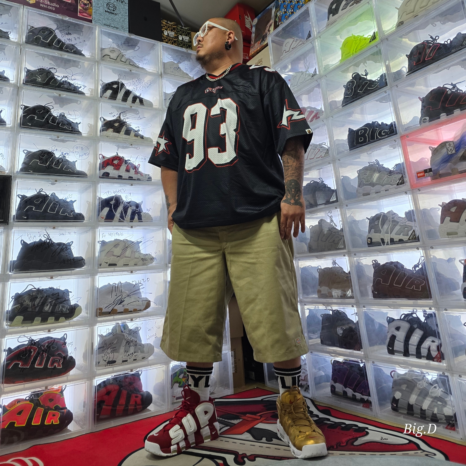 슈프림 업템포 짝짝이 샷 | KREAM