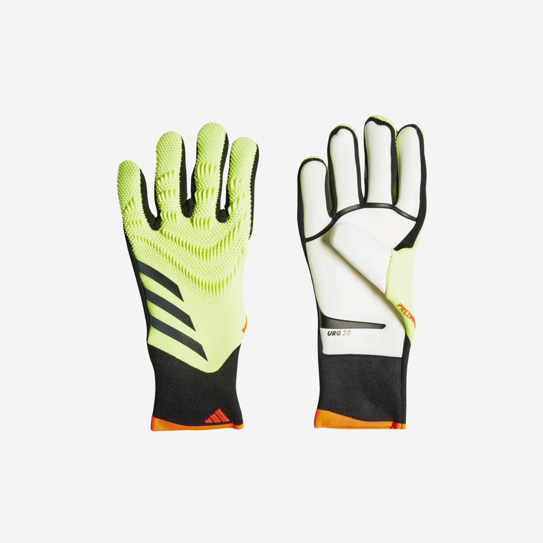 아디다스 프레데터 프로 골키퍼 글러브 솔라 옐로우 블랙 솔라 레드 | Adidas | KREAM