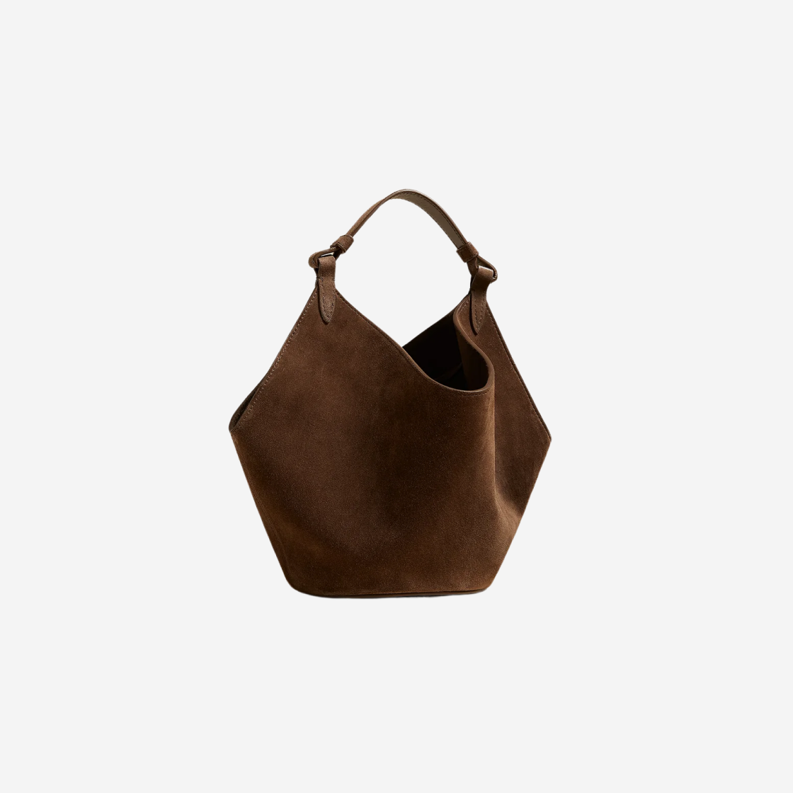 케이트 더 미니 로터스 백 카프스킨 스웨이드 토피 | Khaite | KREAM