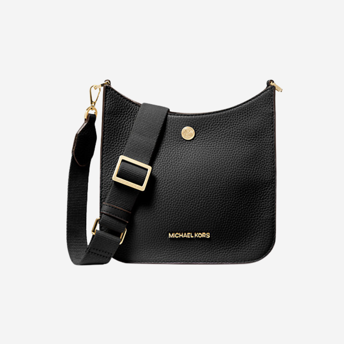 마이클 코어스 브릴리 스몰 페블 레더 메신저백 블랙 | Michael Kors | KREAM