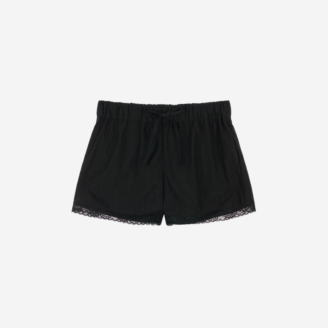 (W) 다이닛 레이스 숏 팬츠 블랙 | Deinet | KREAM
