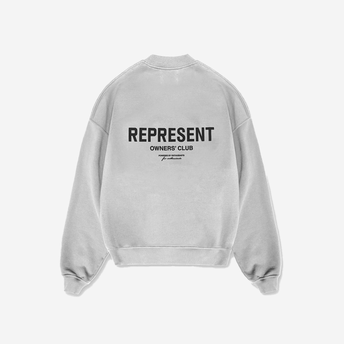 리프레젠트 오너스 클럽 스웨터 애쉬 그레이 | Represent | KREAM