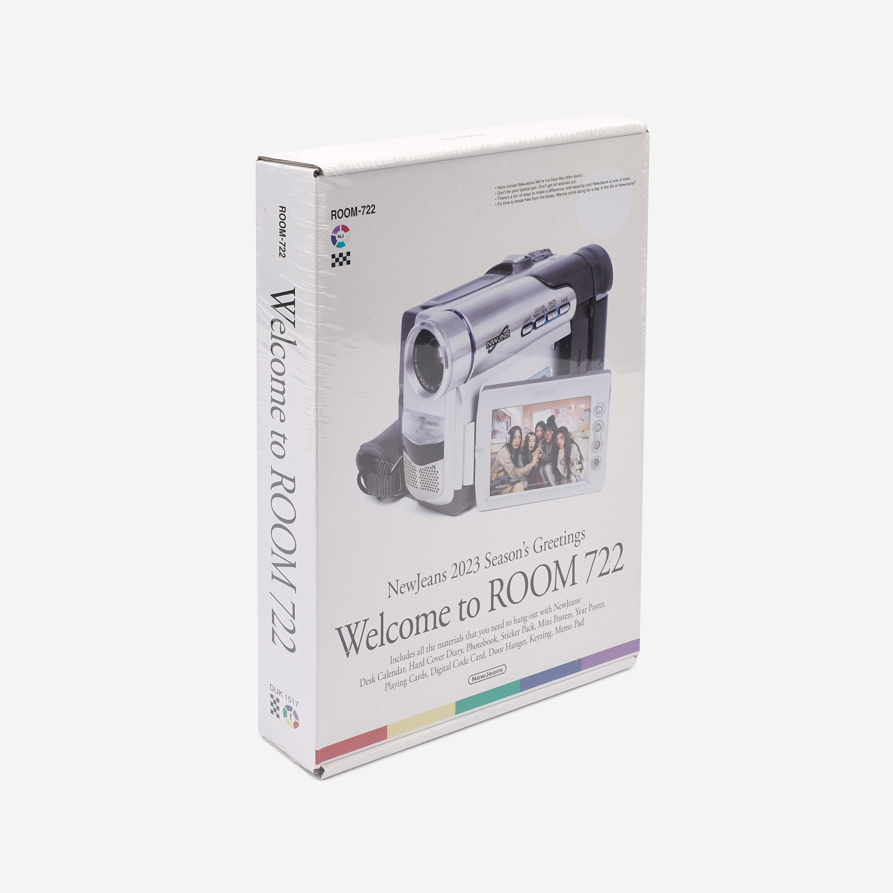 뉴진스 웰컴 투 룸 722 시즌 그리팅 2023 | KREAM