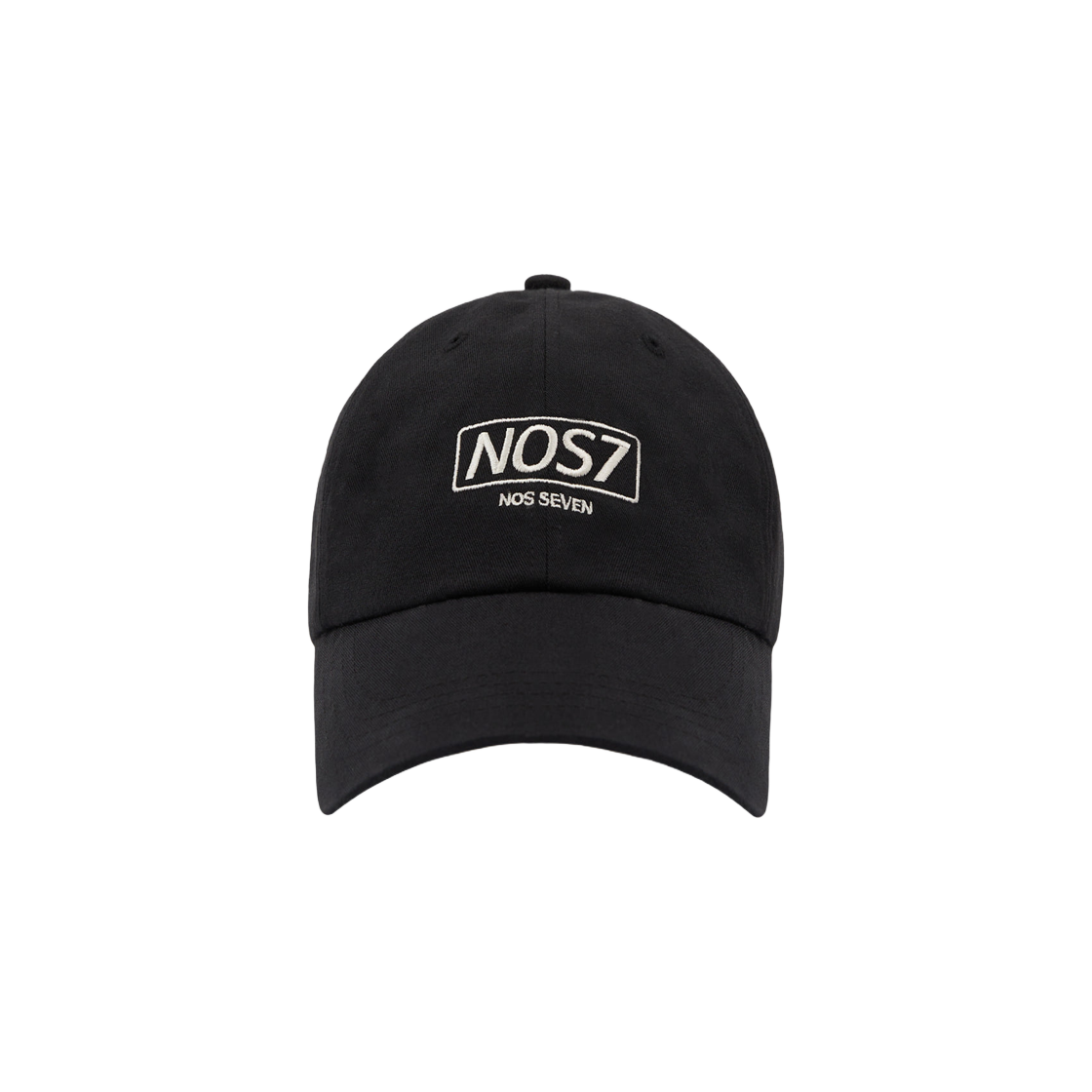 NOS7 스퀘어 볼캡 블랙 | NOS7 | KREAM
