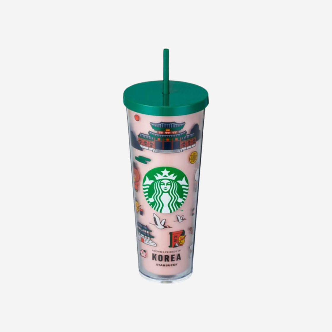 스타벅스 x 라인 프렌즈 22 코리아 콜드컵 710ml | Starbucks | KREAM