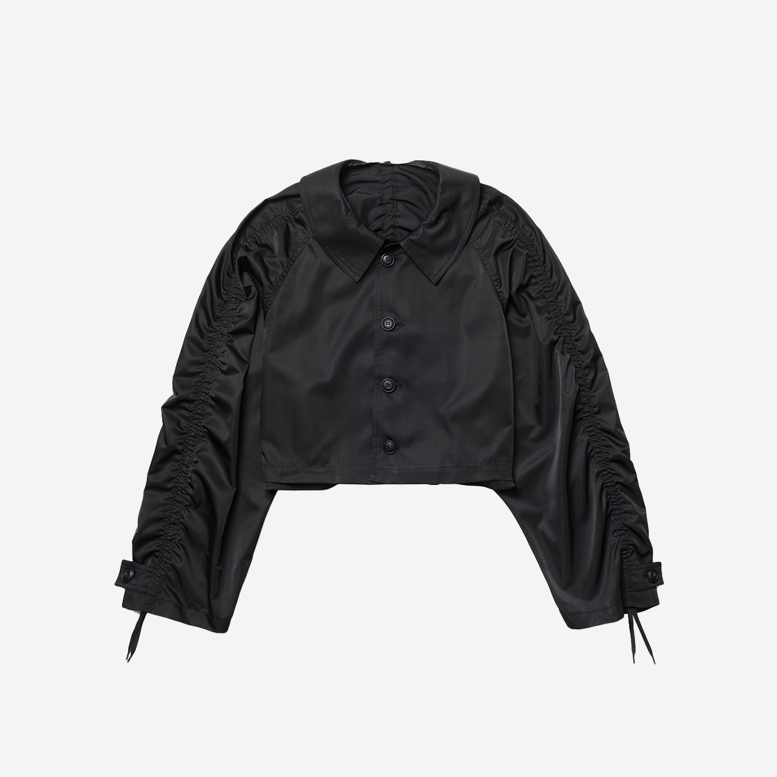 언노운 블루 셔링 자켓 블랙 | UNKNOWN BLUE | KREAM