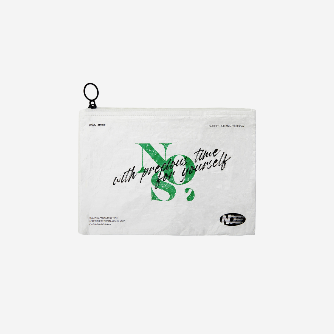 NOS7 타이벡 파우치 화이트 | NOS7 | KREAM
