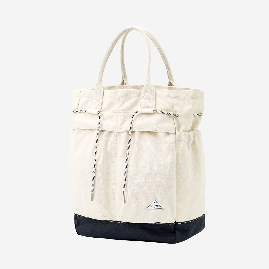 파운드 포켓 플레이트 캔버스 백 블루 | Found Pocket | KREAM