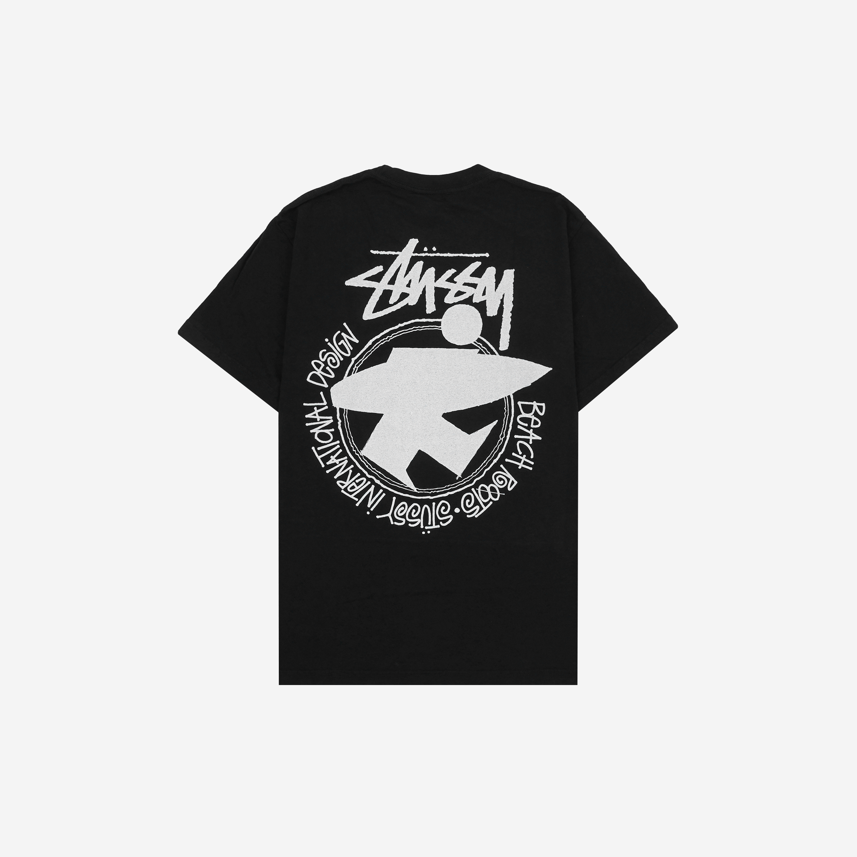 스투시 비치 루트 티셔츠 블랙 | KREAM