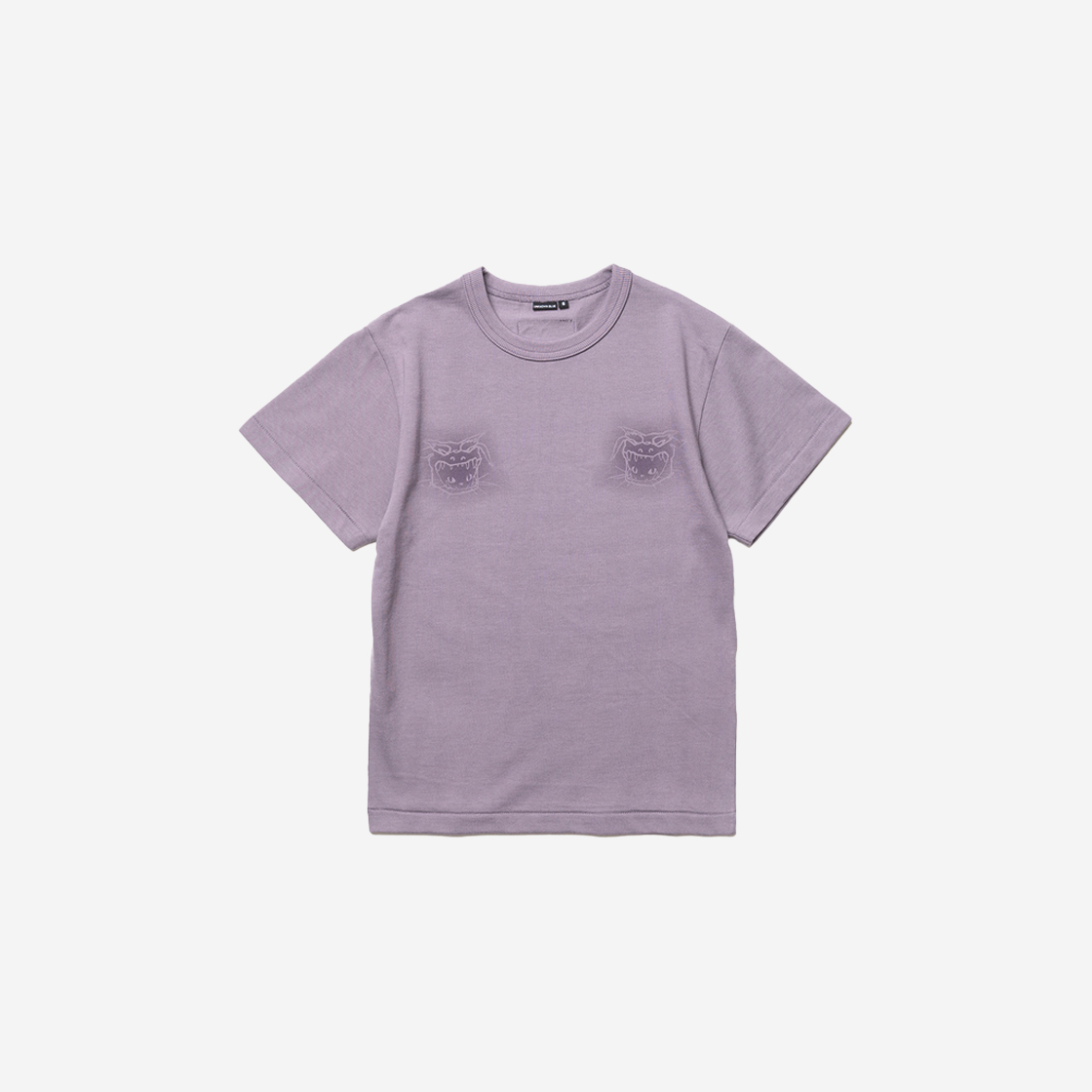 언노운 블루 용냥이 티셔츠 퍼플 | UNKNOWN BLUE | KREAM