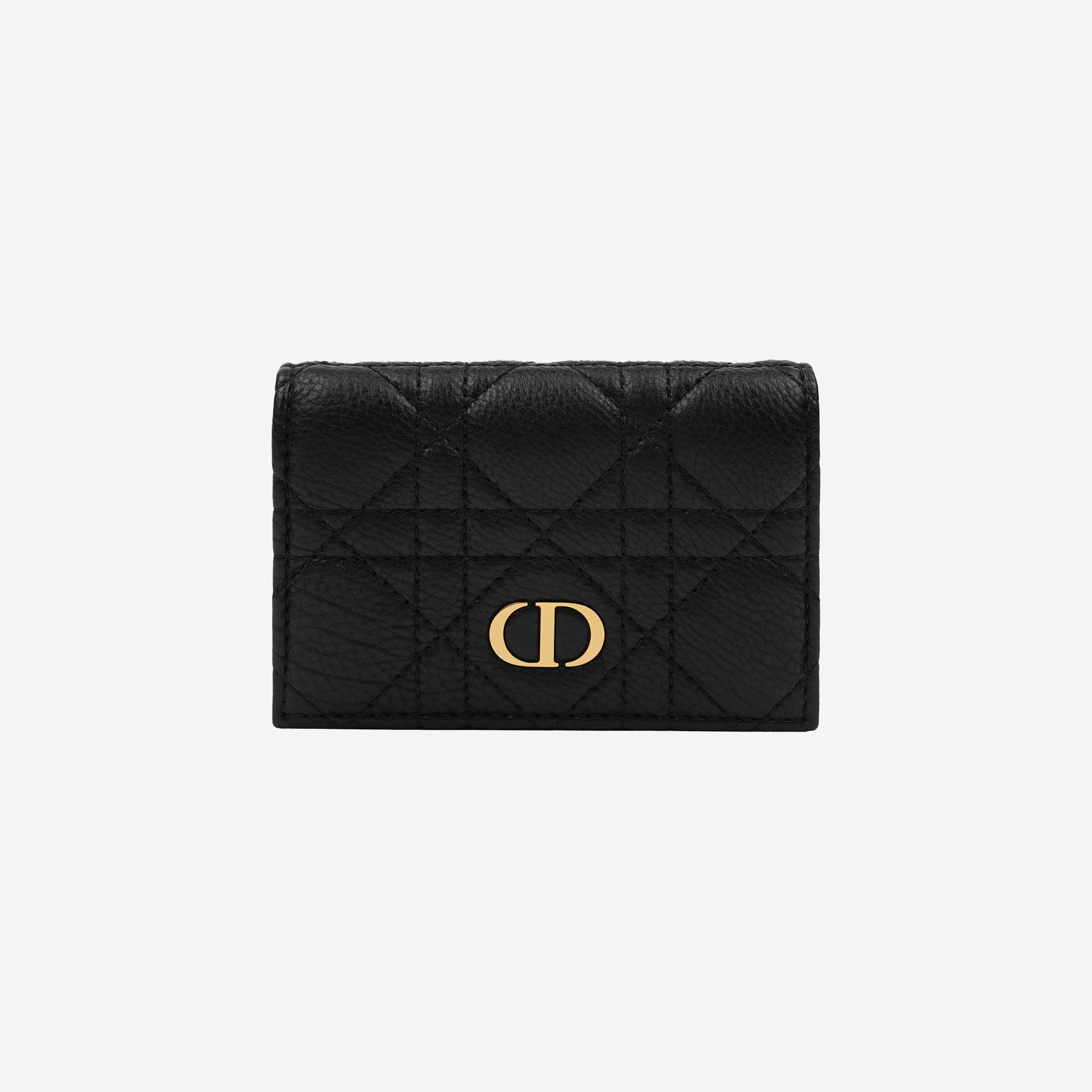 디올 카로 XS 지갑 서플 까나쥬 카프스킨 블랙 | KREAM
