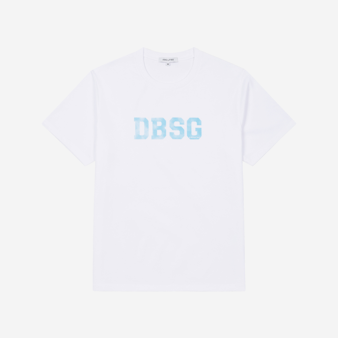 아모프레 DBSG 로고 스탠다드 티셔츠 화이트 | AMOUPRE | KREAM