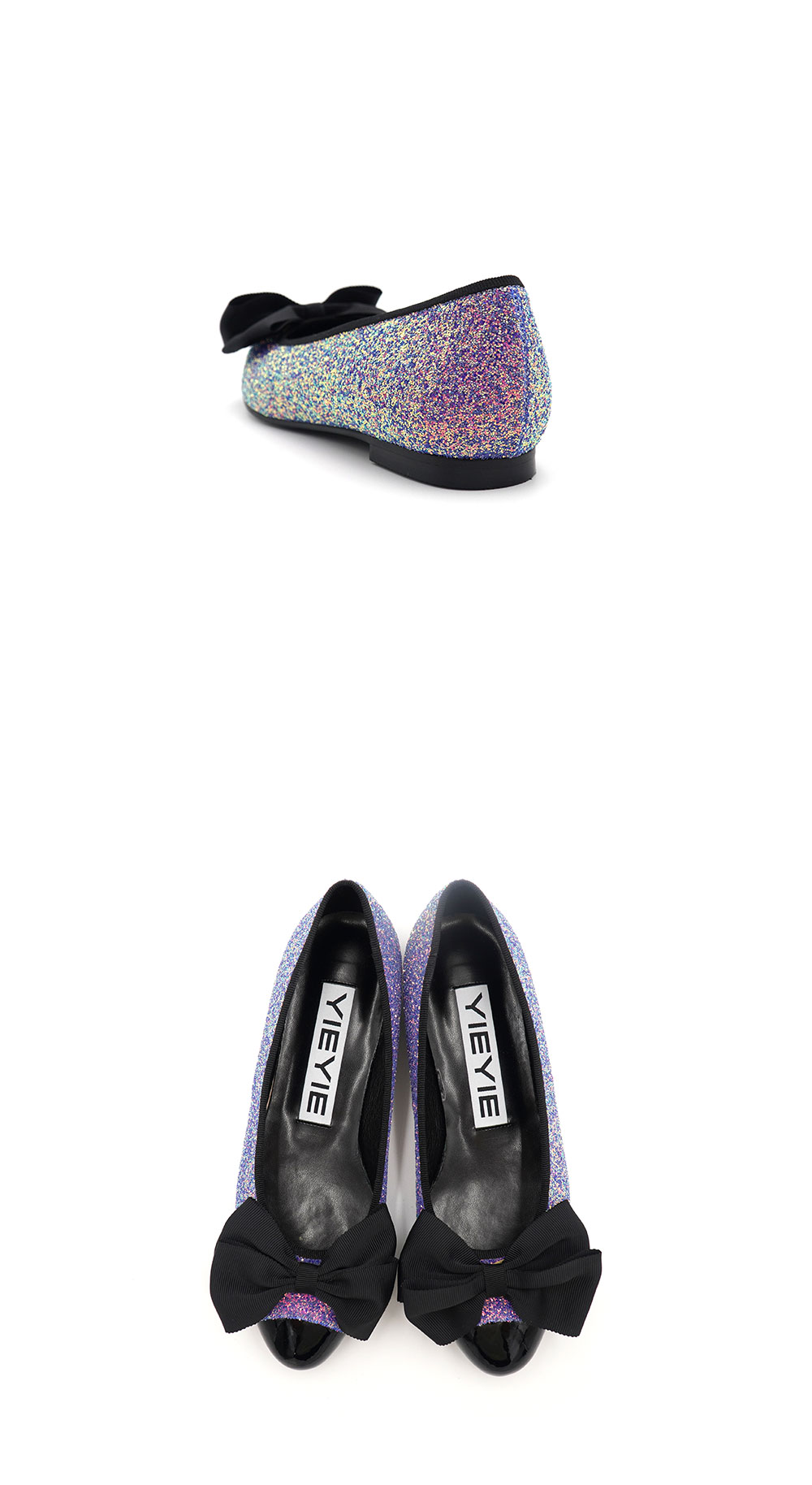 이에이에 우먼 니나 플랫 씨쉘 퍼플 | YIEYIE | KREAM