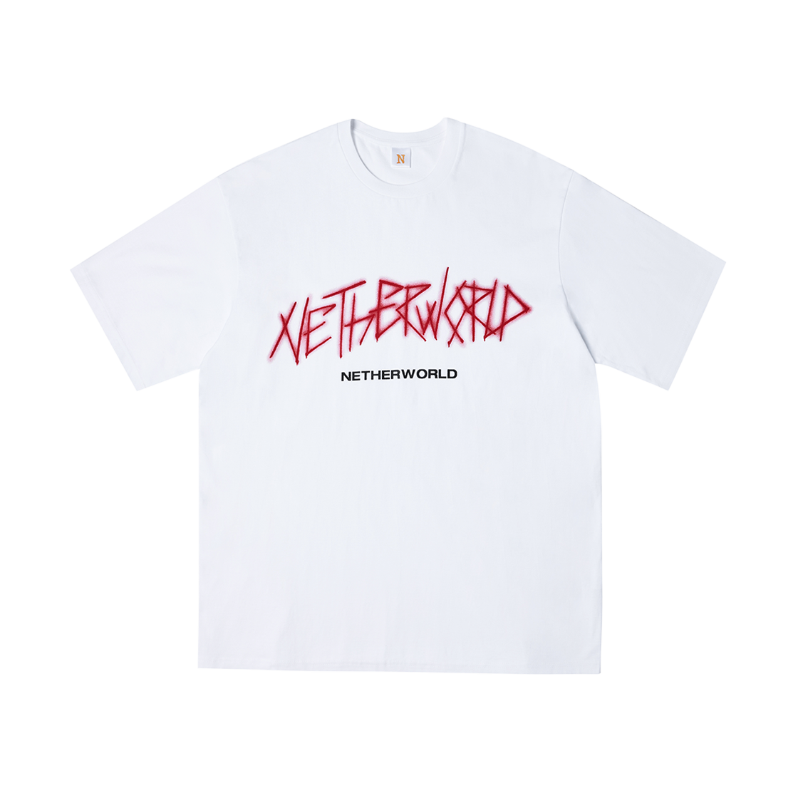 네더월드 페인트 더 레드 티 화이트 | NETHERWORLD | KREAM