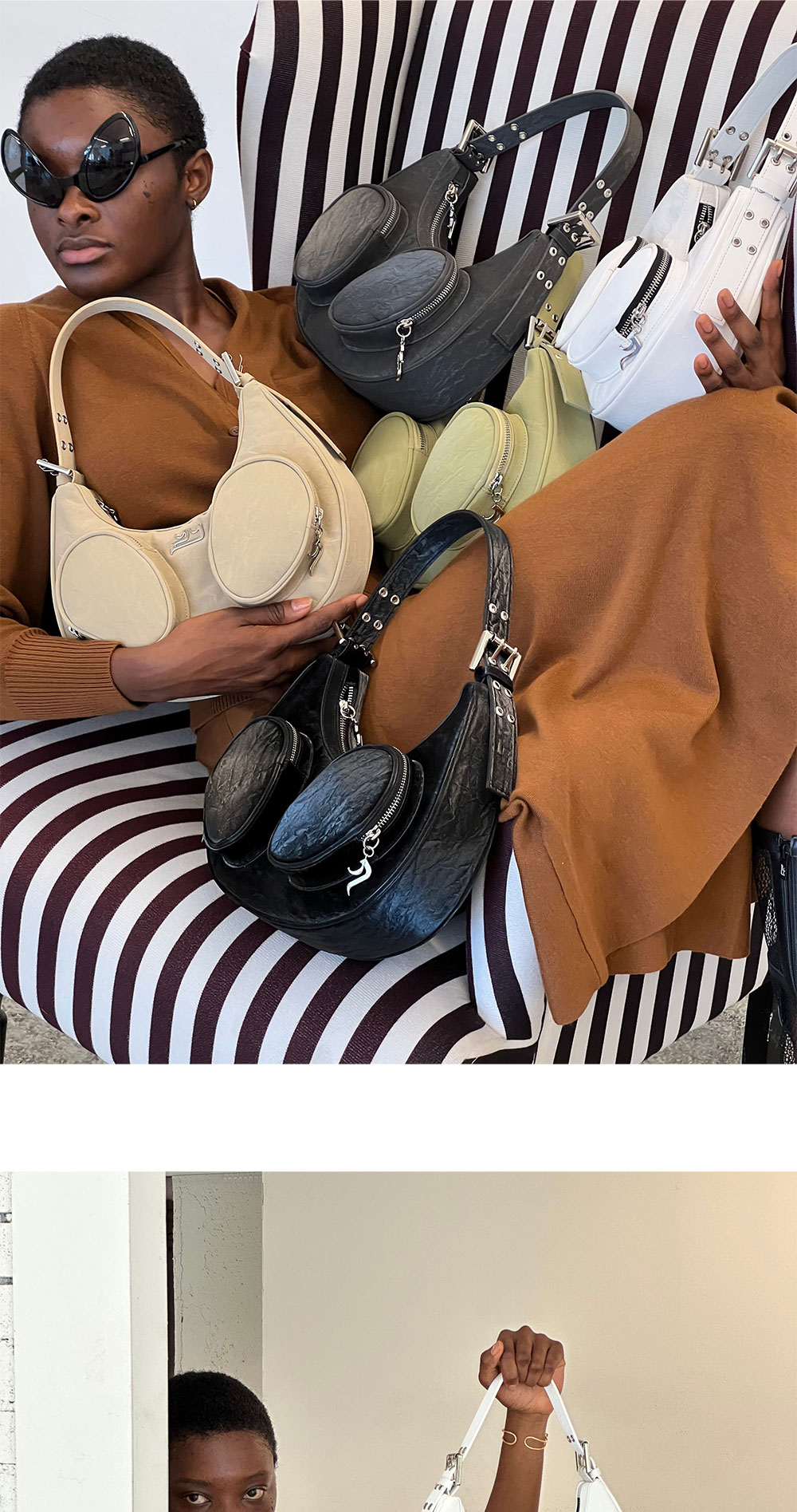 이에이에 루나백 세이지 그린 | YIEYIE | KREAM