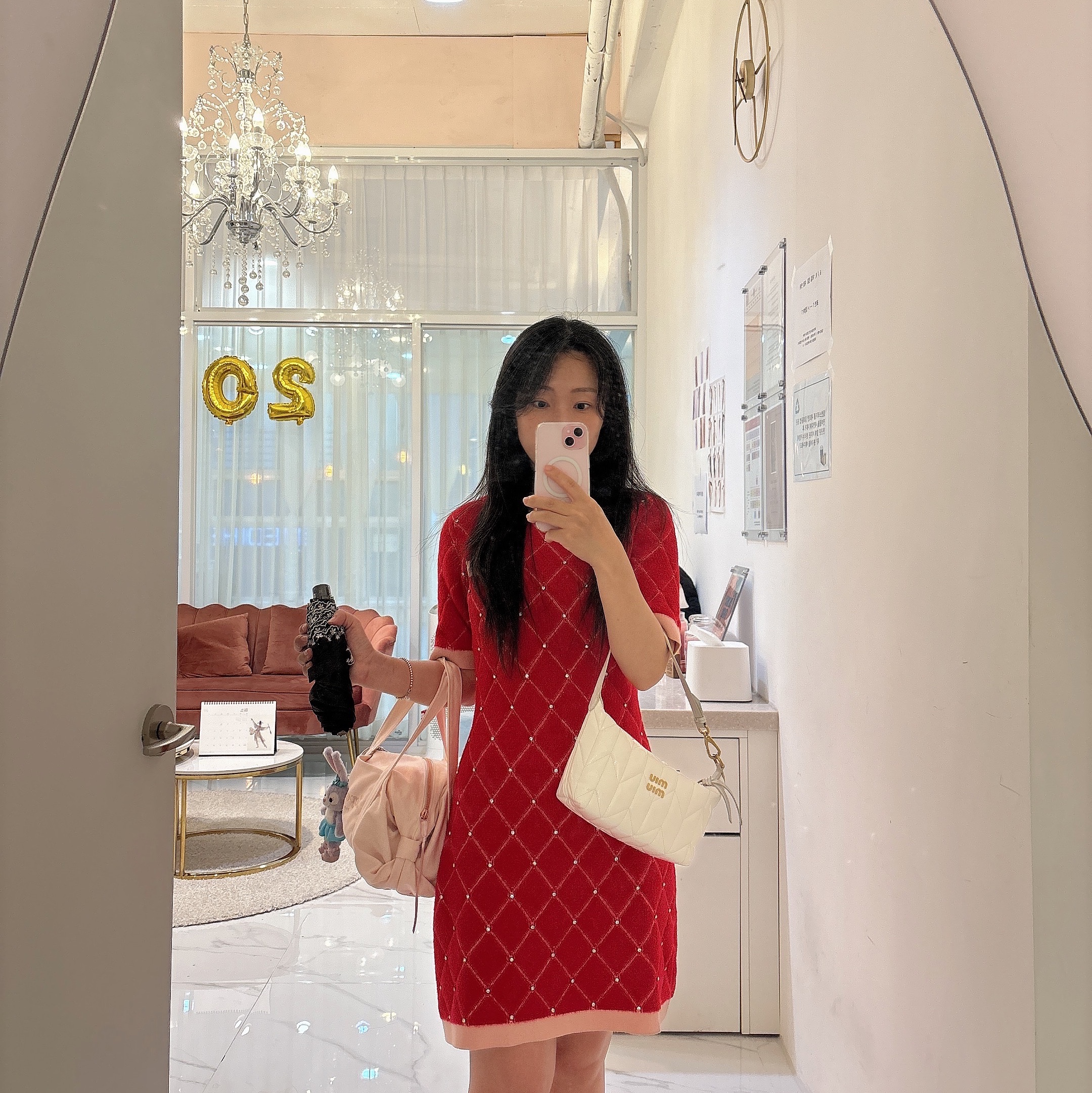 크리스마스 같은 니트 원피스 | KREAM