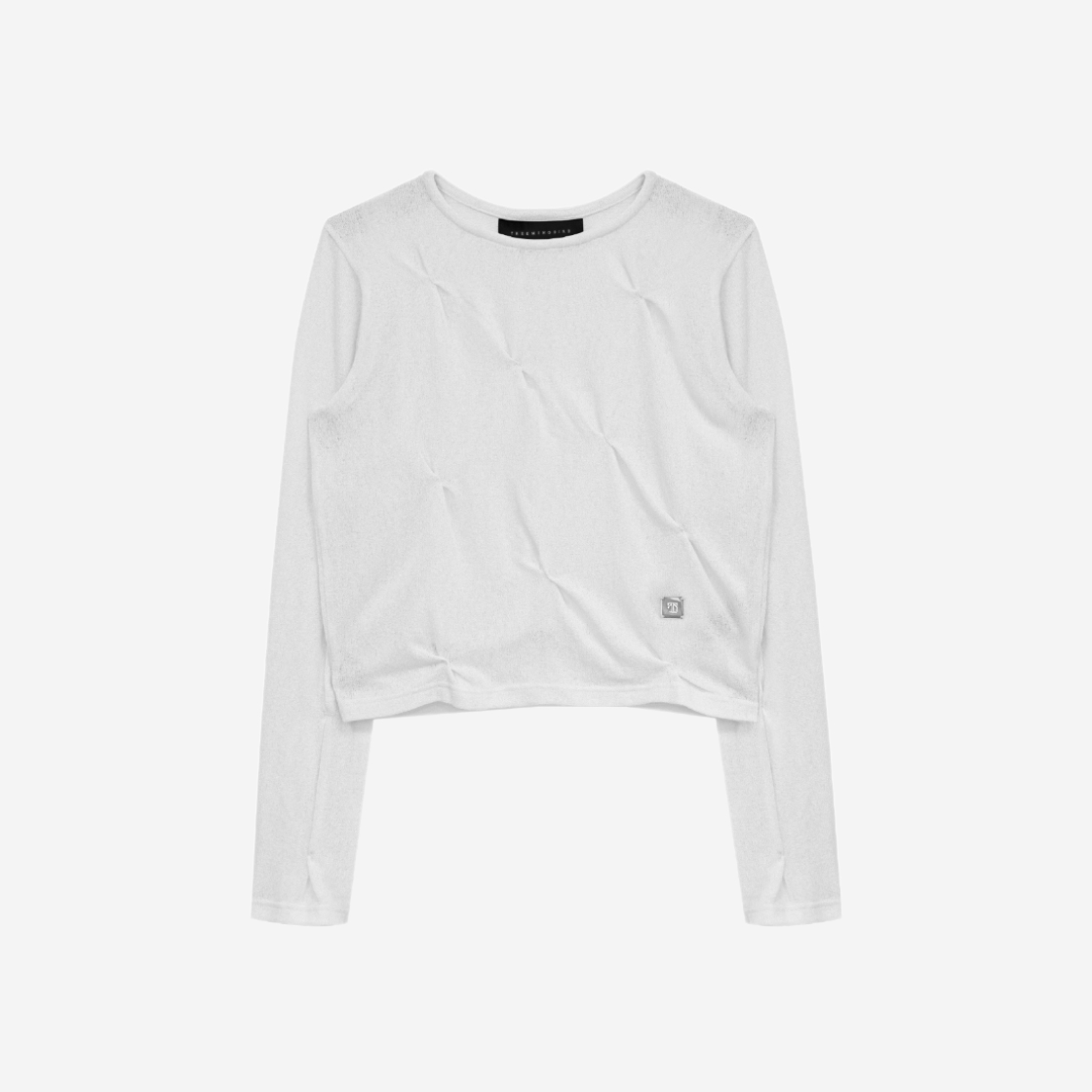 (W) 트리밍버드 바택 시스루 롱슬리브 화이트 | Treemingbird | KREAM