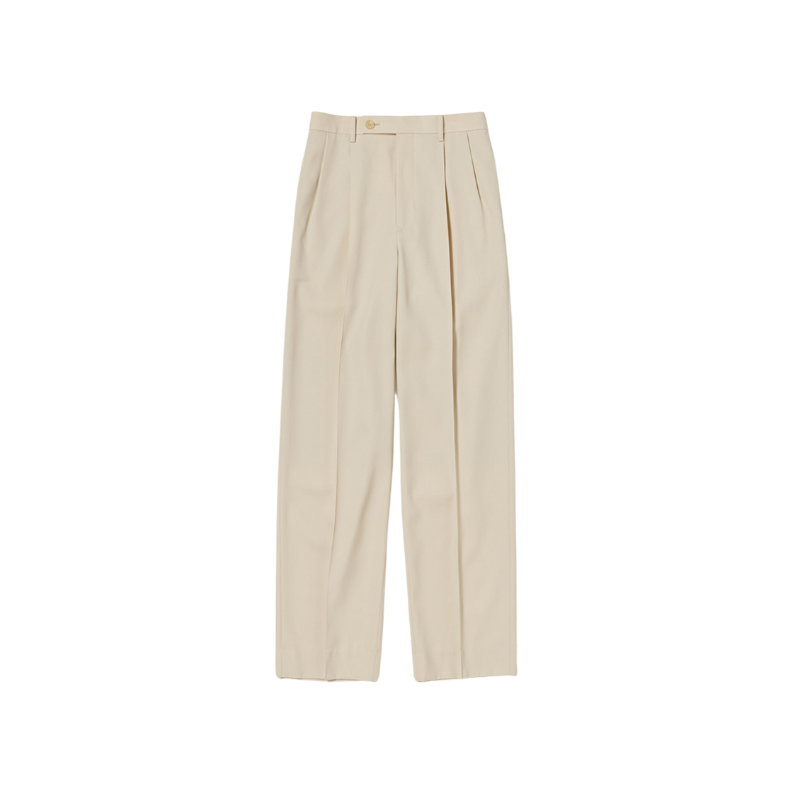 (W) 오라리 라이트 울 맥스 개버딘 슬랙스 아이보리 | Auralee | KREAM