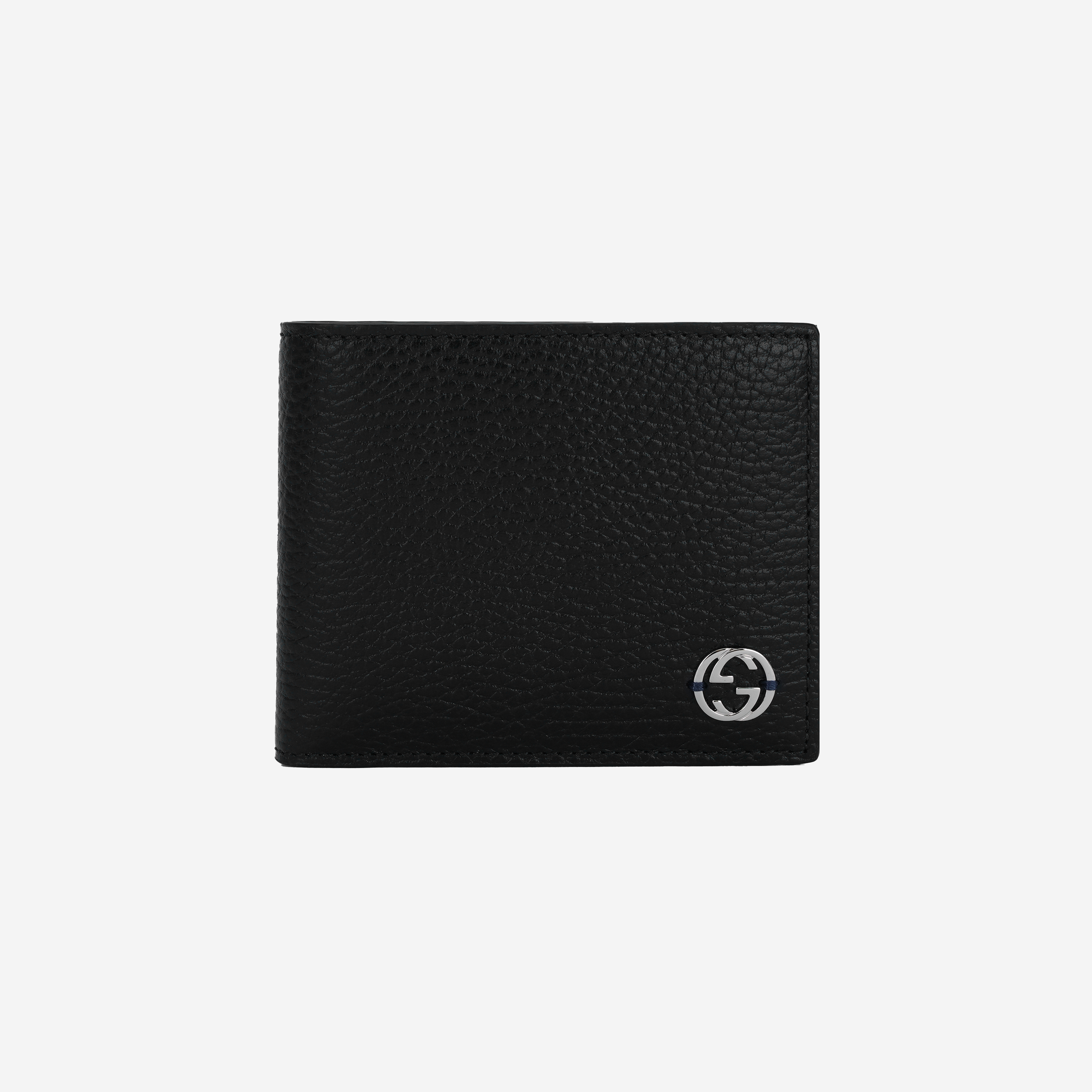 구찌 GG 인터로킹 반지갑 블랙 | KREAM