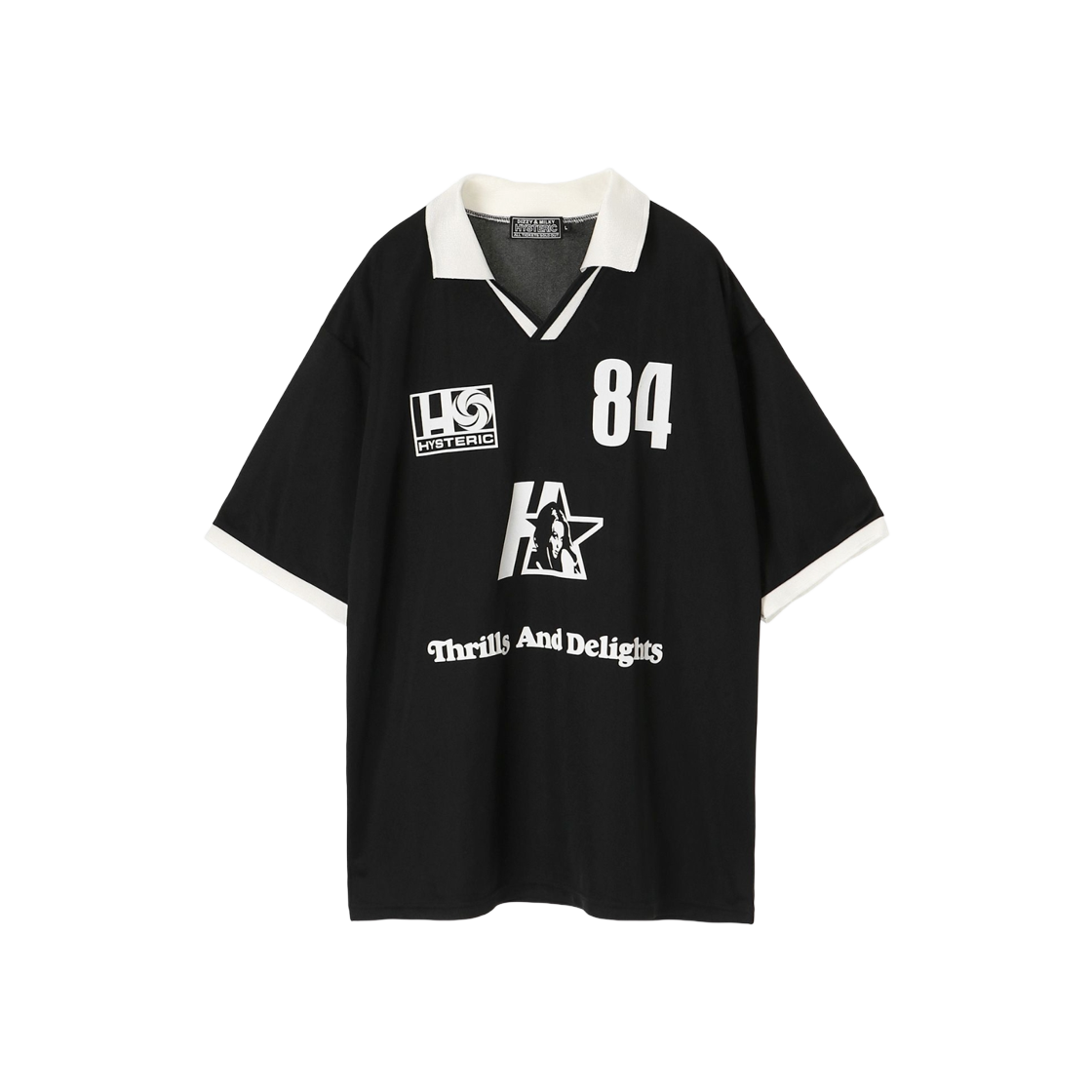 히스테릭 글래머 히스테릭84 셔츠 블랙 Hysteric Glamour Kream