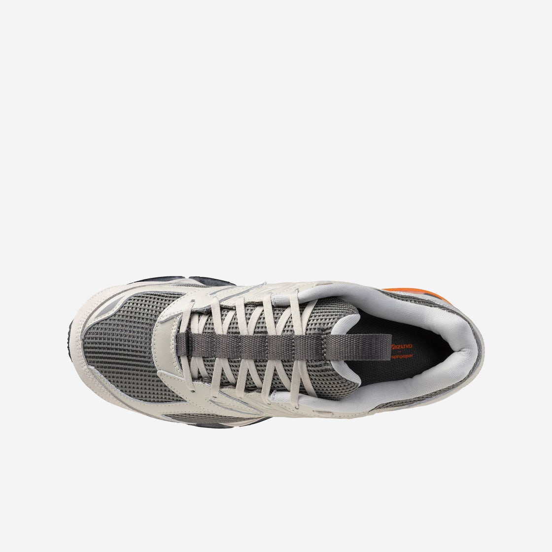 미즈노 X 그라프페이퍼 웨이브 프로페시 Ls 쿨그레이 3c 루너 락 바이브런트 오렌지 Mizuno Kream