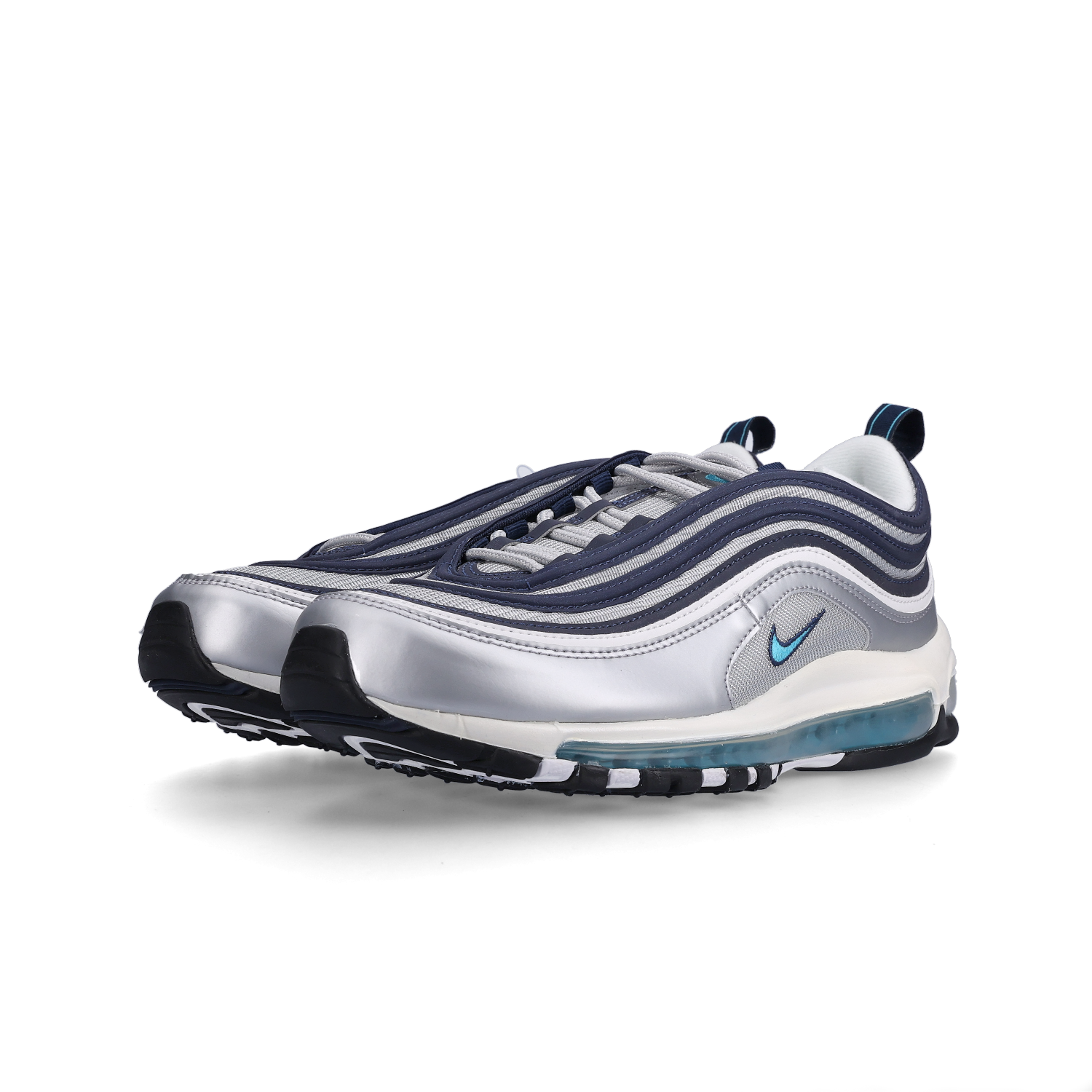 나이키 에어맥스 97 OG 메탈릭 실버 앤 클로린 블루 | KREAM