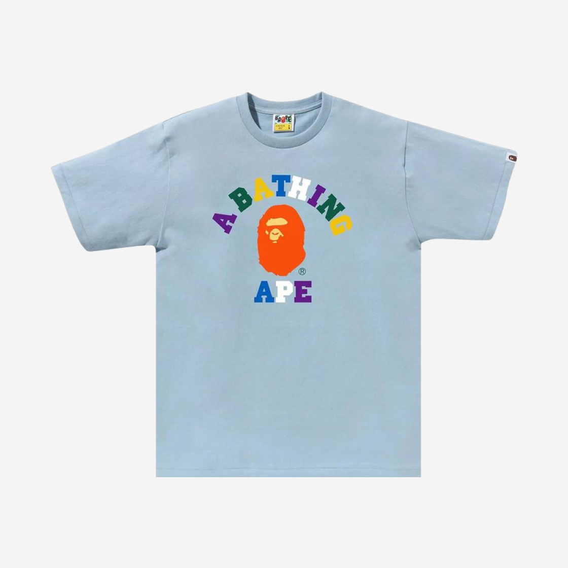 베이프 컬러 컬리지 티셔츠 삭스 | BAPE | KREAM