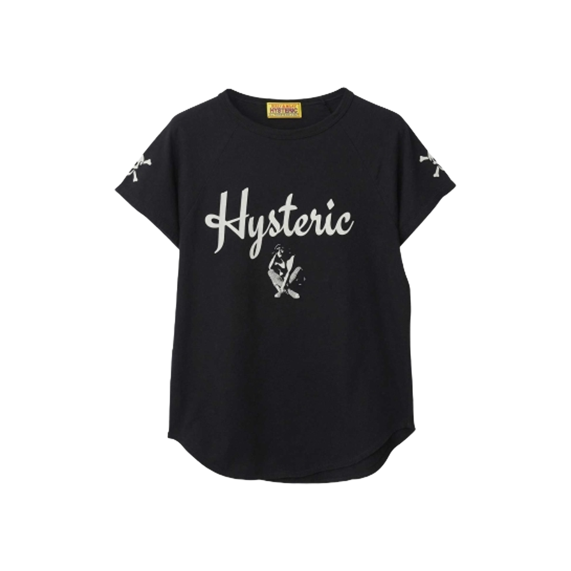 W 히스테릭 글래머 히스테릭 라운지 Nyc 티셔츠 블랙 Hysteric Glamour Kream
