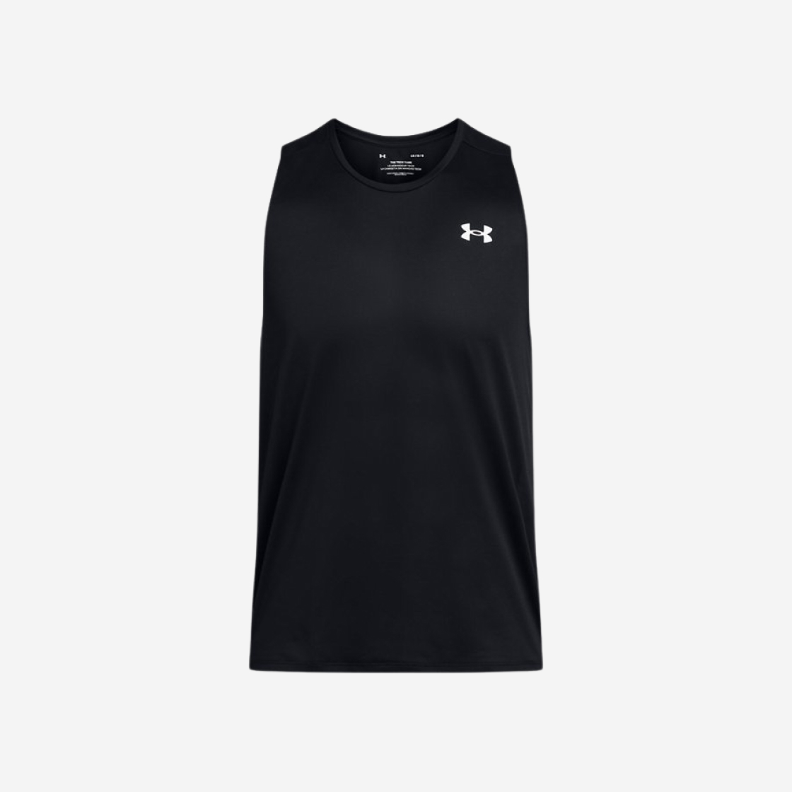 언더아머 테크 탱크 블랙 화이트 Under Armour Kream