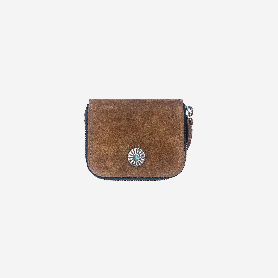 더가이즈 x 렌도 터키석 콘쵸 스웨이드 카드 지갑 | The Guys | KREAM