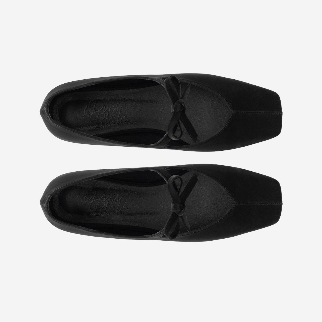 PVCS x 블루밍테일 리본 메리제인 파우더 블랙 | PVCS | KREAM