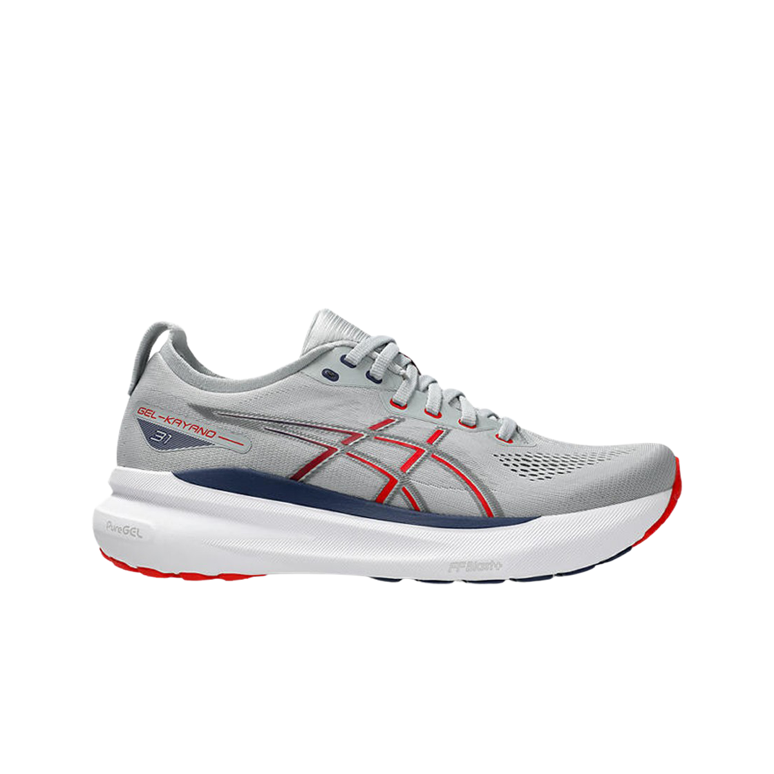 아식스 젤 카야노 31 피드몬트 그레이 파이어리 레드 | Asics | KREAM
