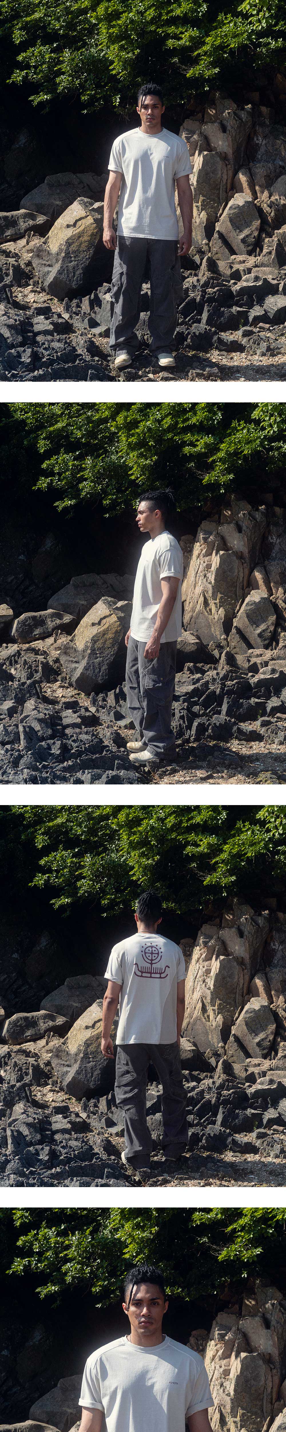 이그노타 코어:9 타입.1 드라카 숏 슬리브 티셔츠 라이트 베이지 | Ignota | KREAM