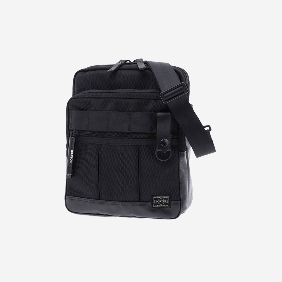 포터 히트 숄더백 블랙 | Porter | KREAM