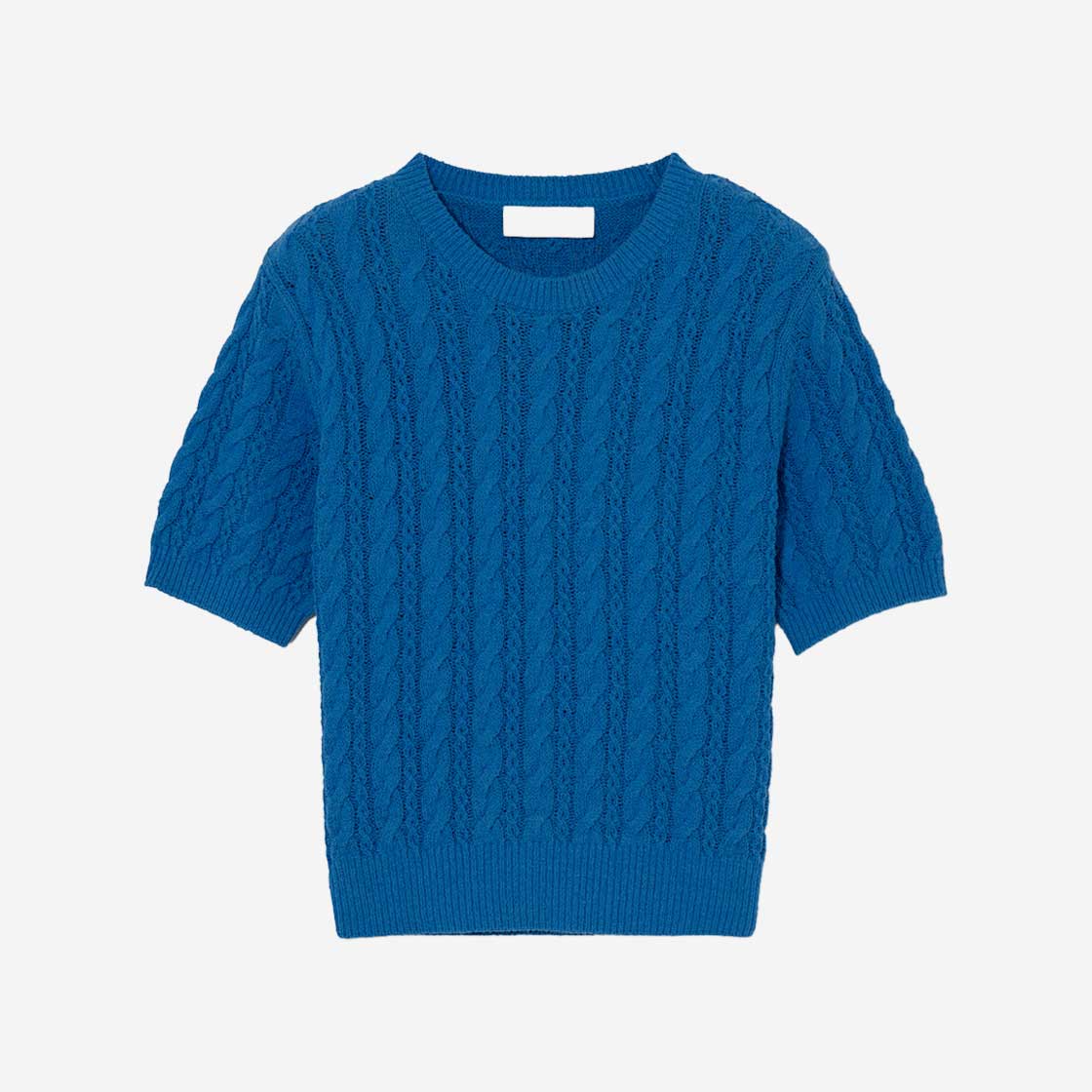 던스트 써머 케이블 니트 블루 | Dunst | KREAM