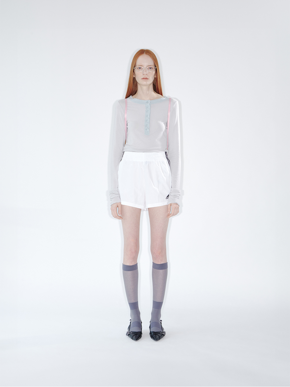 페넥 리본 스트링 백 라이트핑크 | Fennec | KREAM