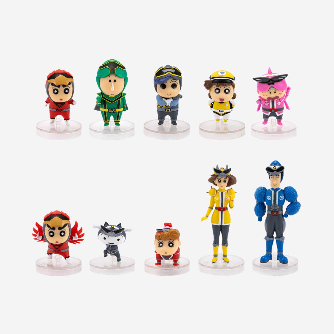 짱구는 못말려 파워레인져 피규어 | Crayon Shin Chan | KREAM